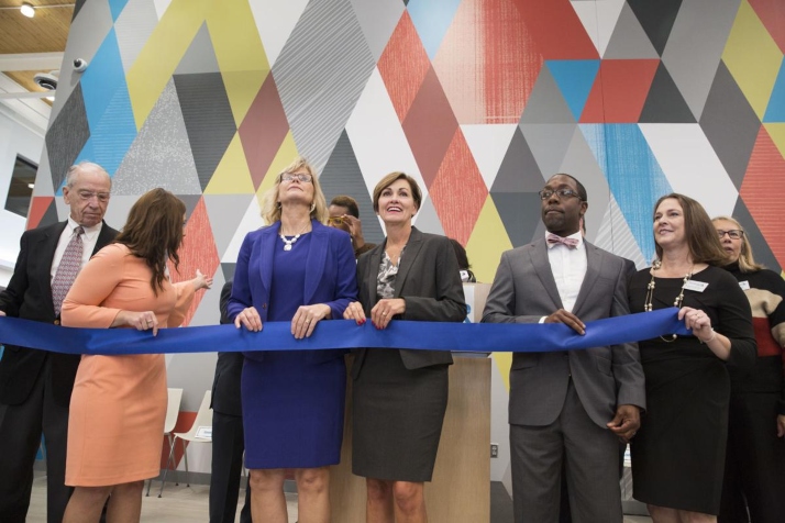 Community Celebrates Completion of the Waterloo Career Center - Hawkeye ...